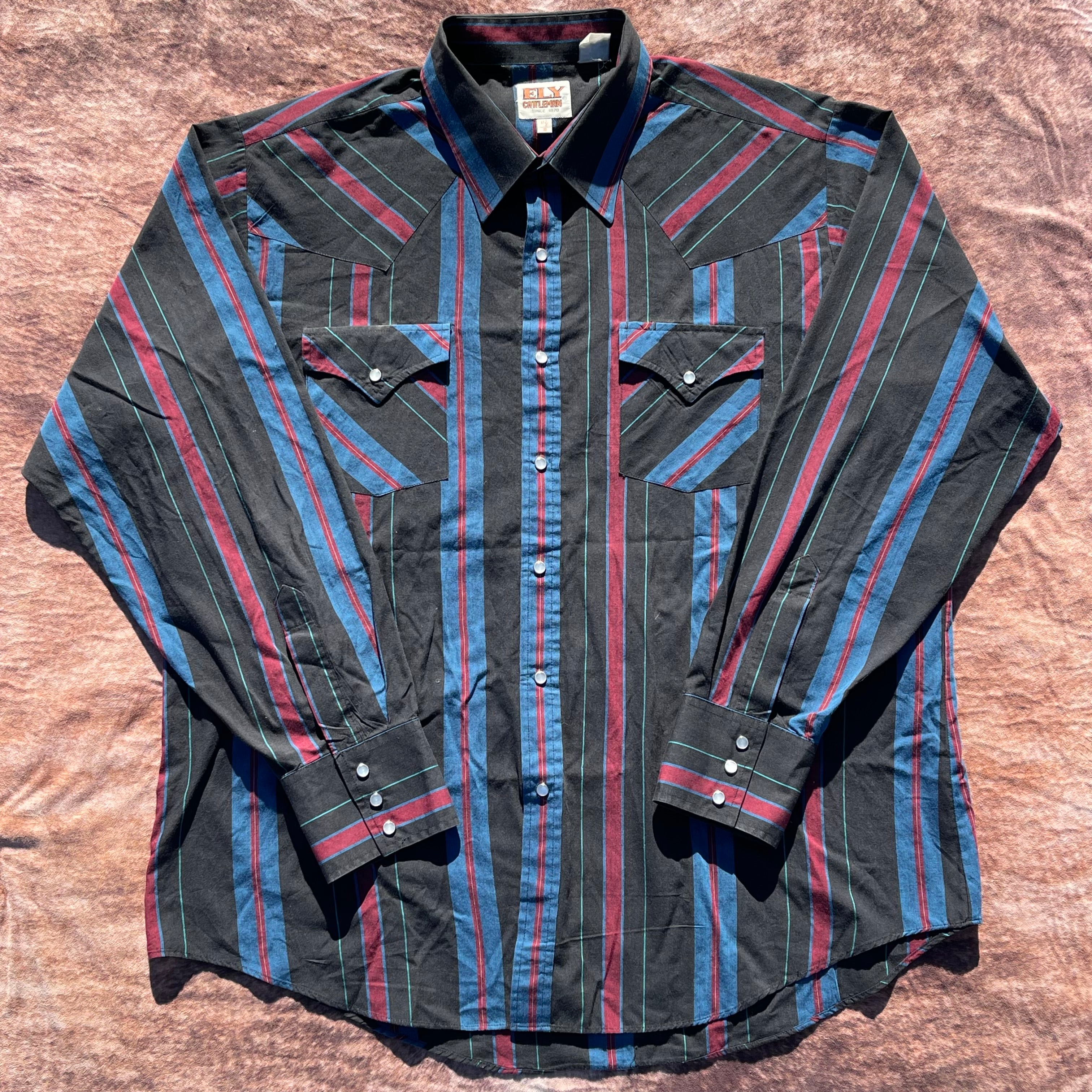 Ely Cattleman Pearl Snap - XL (17 1/2-36) – 898 Western Wear